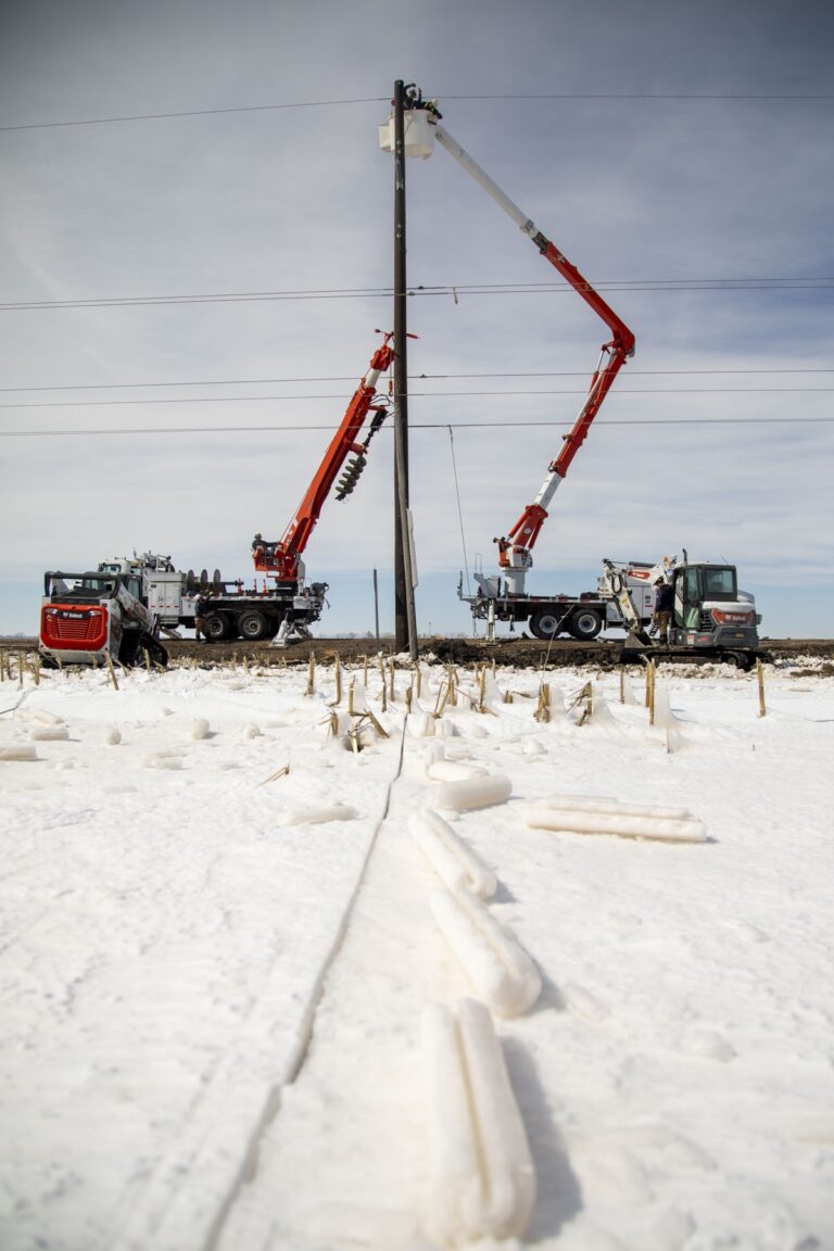 Ice on power lines has weighty effect - OPPD The Wire