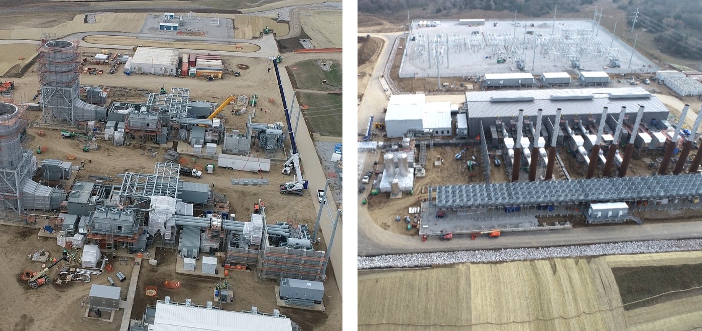 Natural gas generating stations 75% complete - OPPD - The Wire