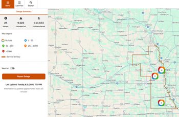 New, interactive outage map coming soon - The Wire