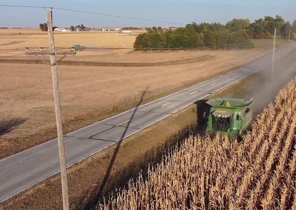 Harvest safety: Keep an eye on power lines - OPPD - The Wire